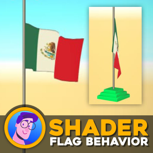 ArtStation - FLAG SHADER - LIFT & WAVE