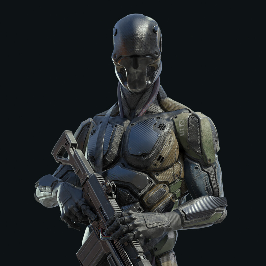 ArtStation - Future Soldier Concept