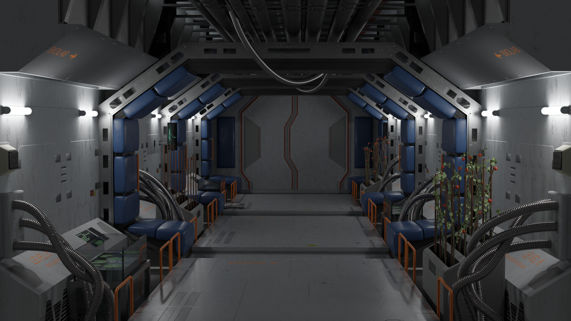 ArtStation - Sci-Fi Corridor