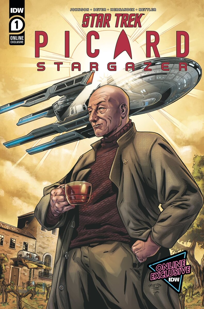 ArtStation - Star Trek Stargazer #1 (Published | Cover) 2022