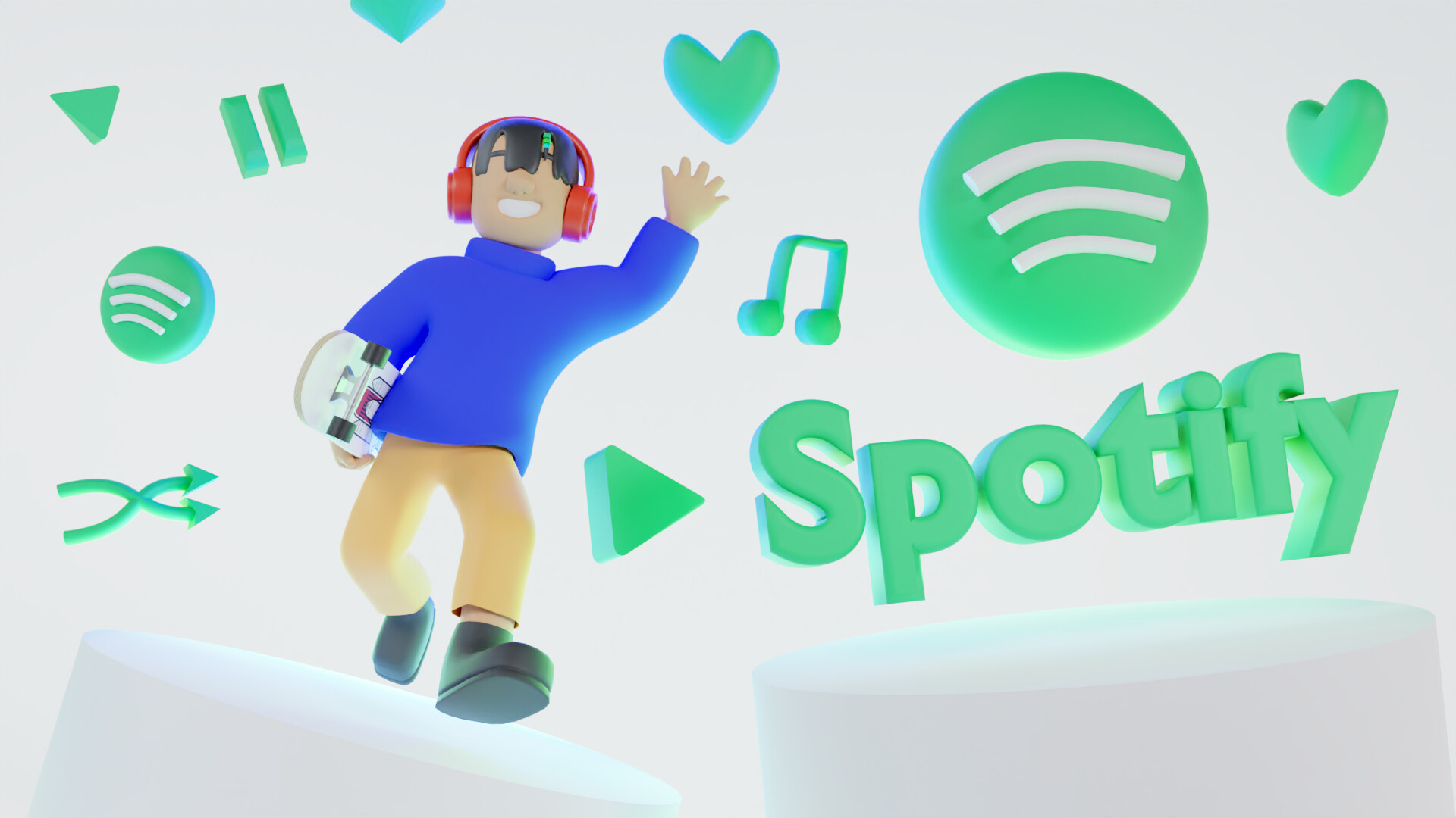 ArtStation - Spotify Social Media Ad