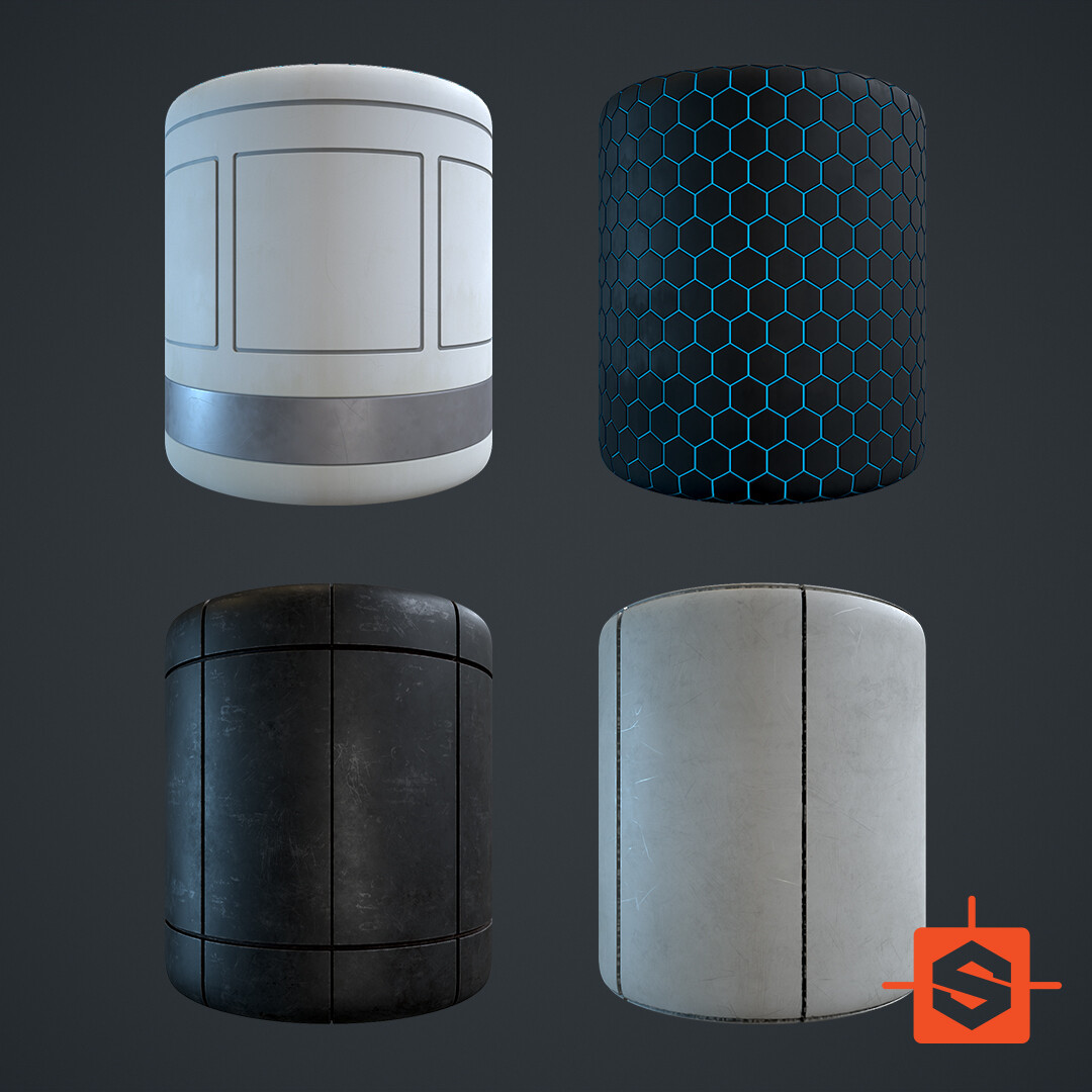 ArtStation - Sci-fi materials