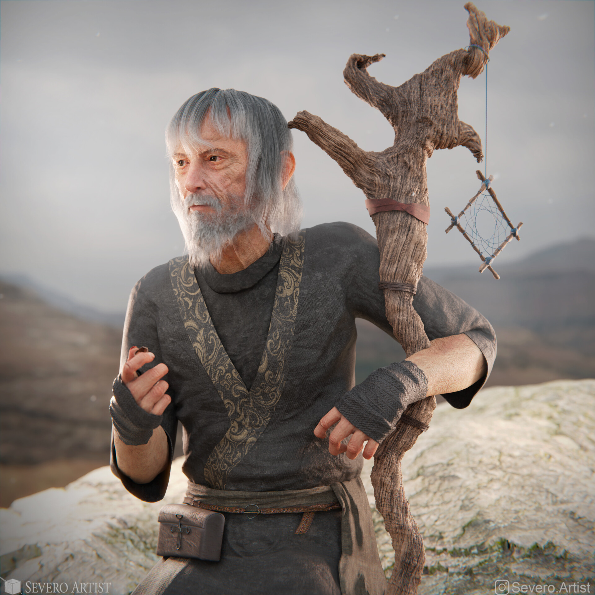 ArtStation - Merlin The Warlord Chronicles 🔮