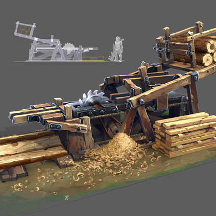 ArtStation - Fanrasy resurce machines