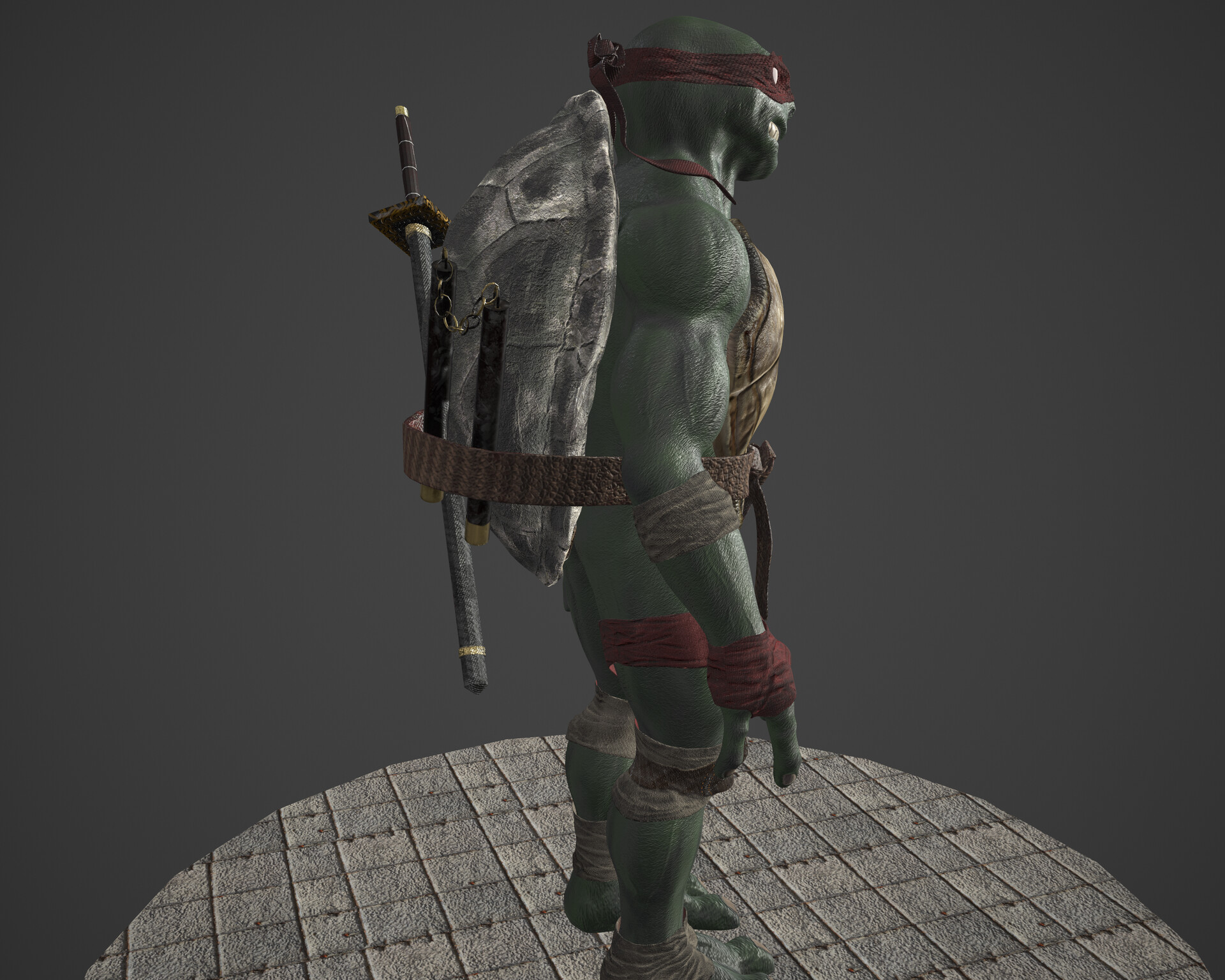 ArtStation - Teenage Mutant Ninja Turtles Charecter 3D Modeling