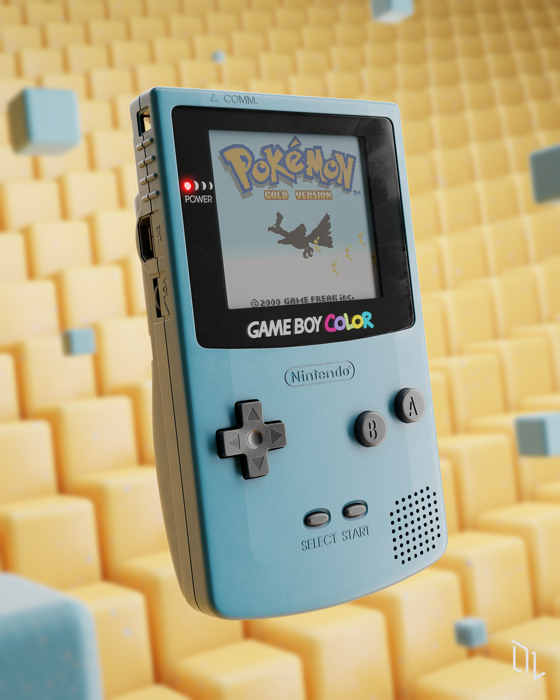 ArtStation - Gameboy Color