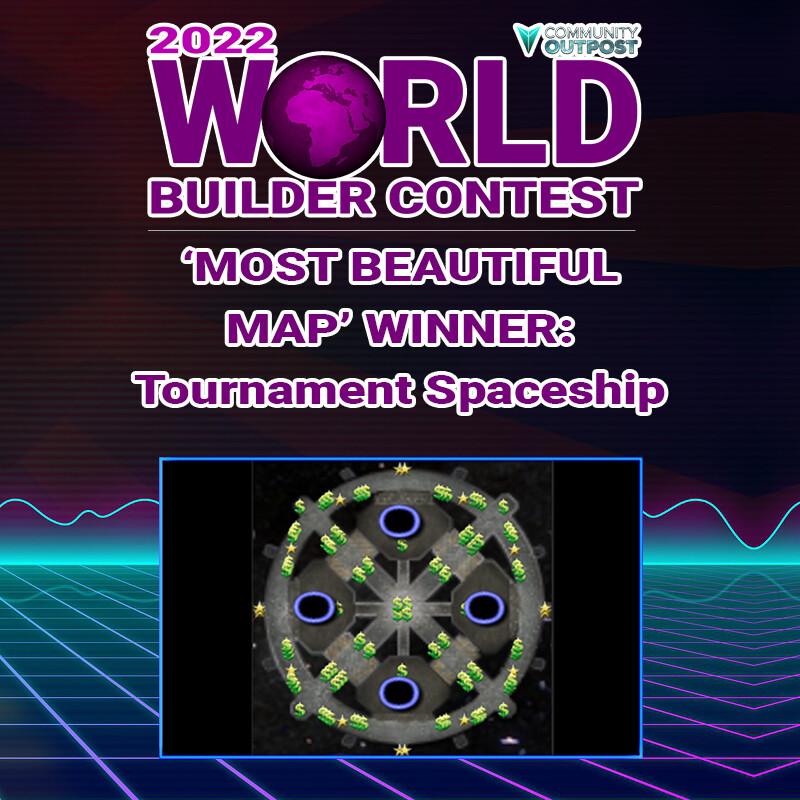 ArtStation - WBC 2022 'Most Beautiful Map' - Tournament Spaceship