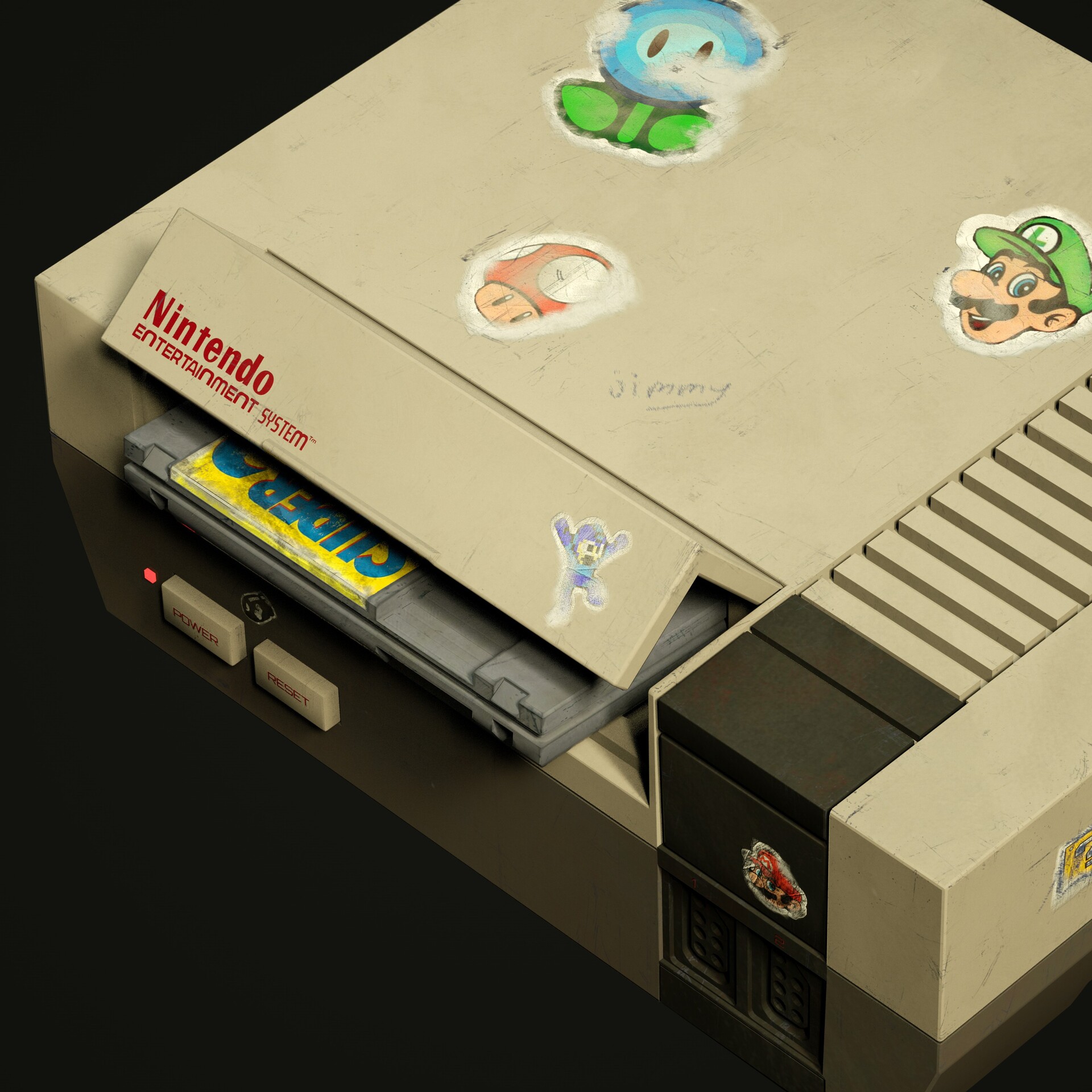 ArtStation - Nintendo NES Classic