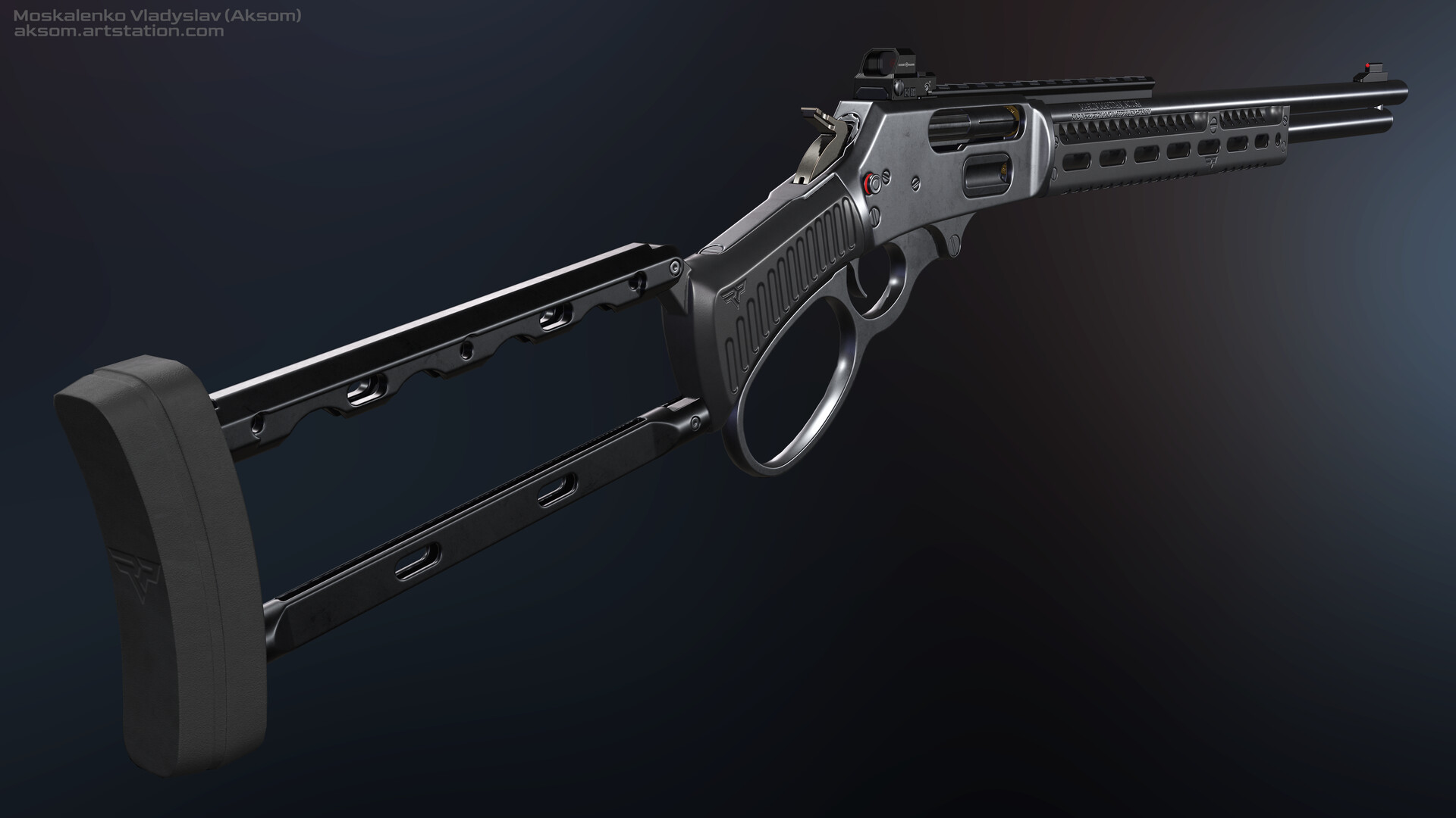 ArtStation - THE MARLIN MODEL 1895 SBL