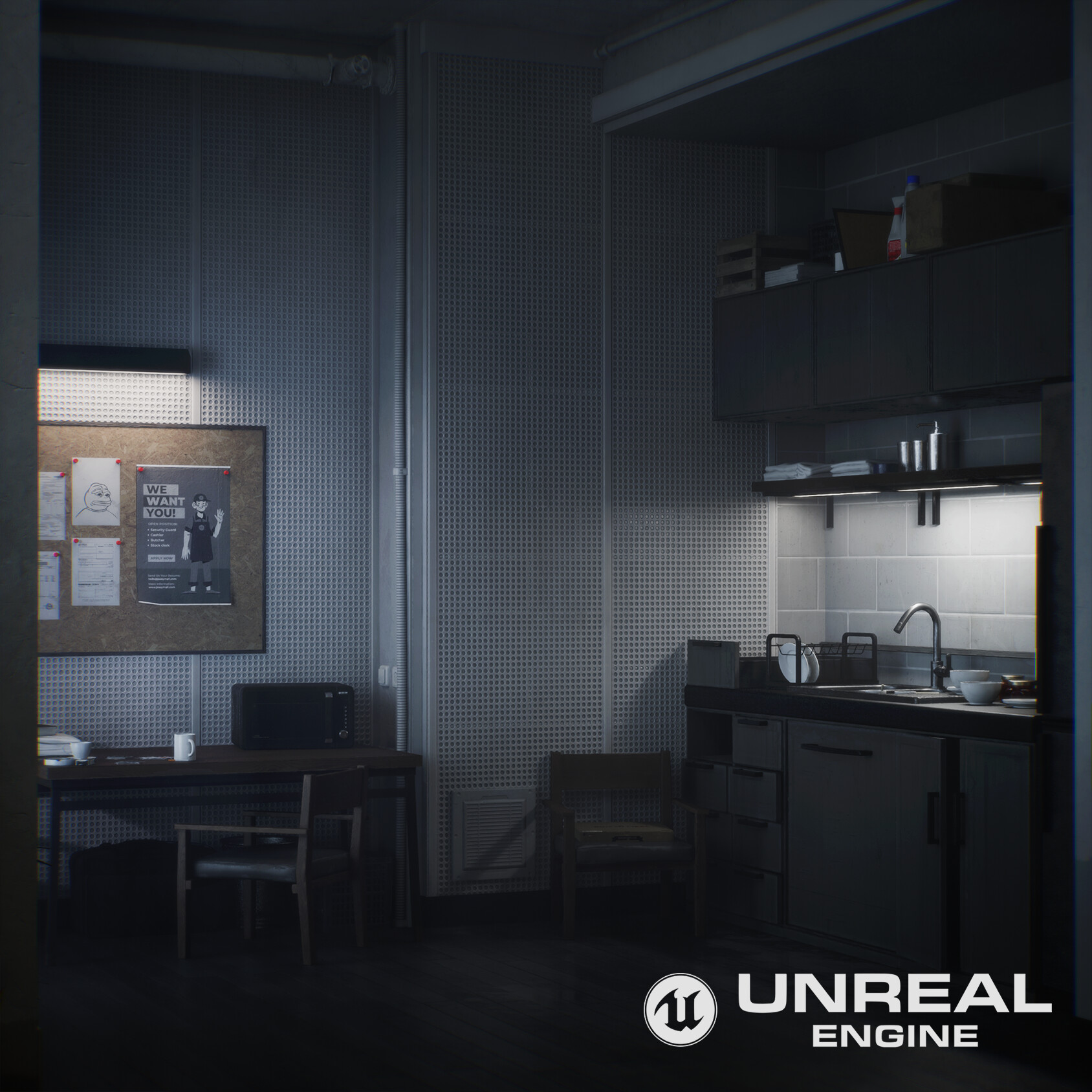 ArtStation - Security room
