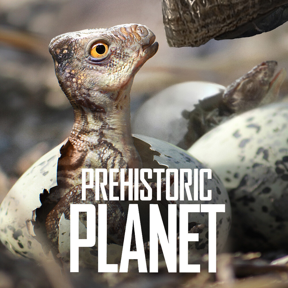 ArtStation - Prehistoric Planet : Olorotitan hatching