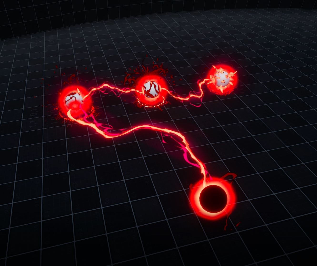 ArtStation - Blood Chain Lightning VFX