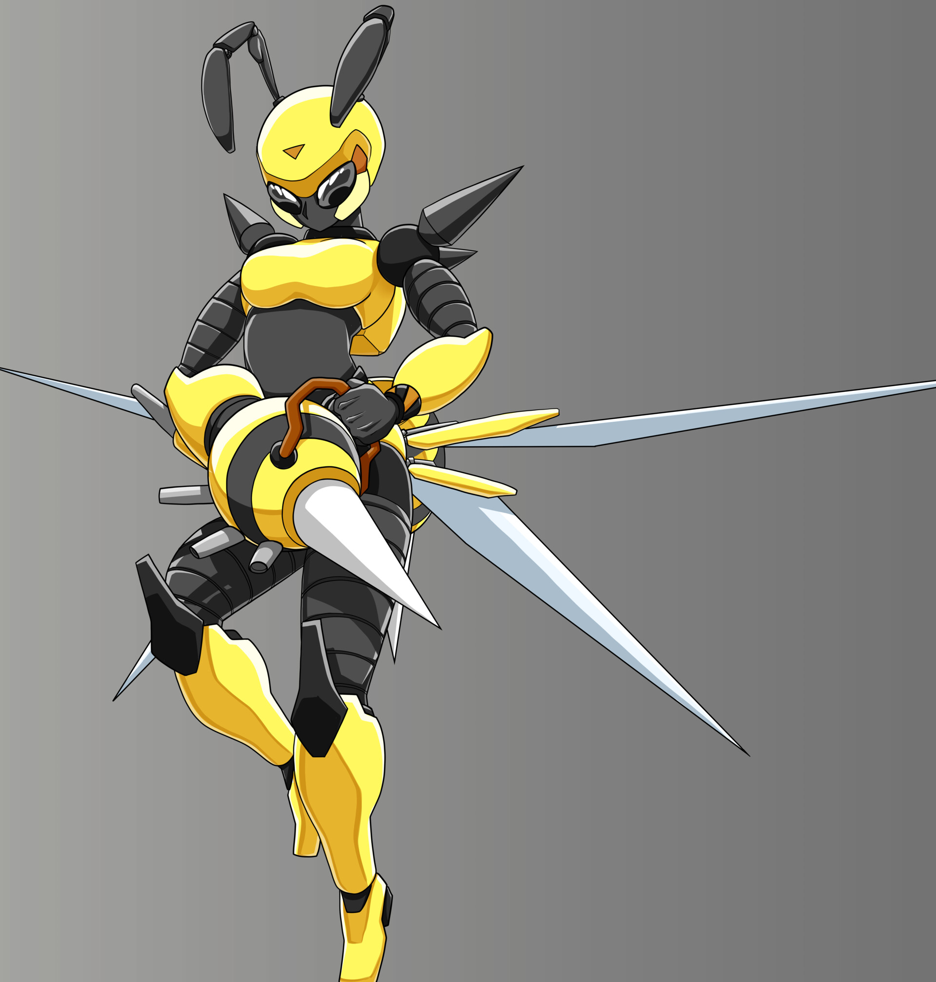 ArtStation - Bee Cyborg