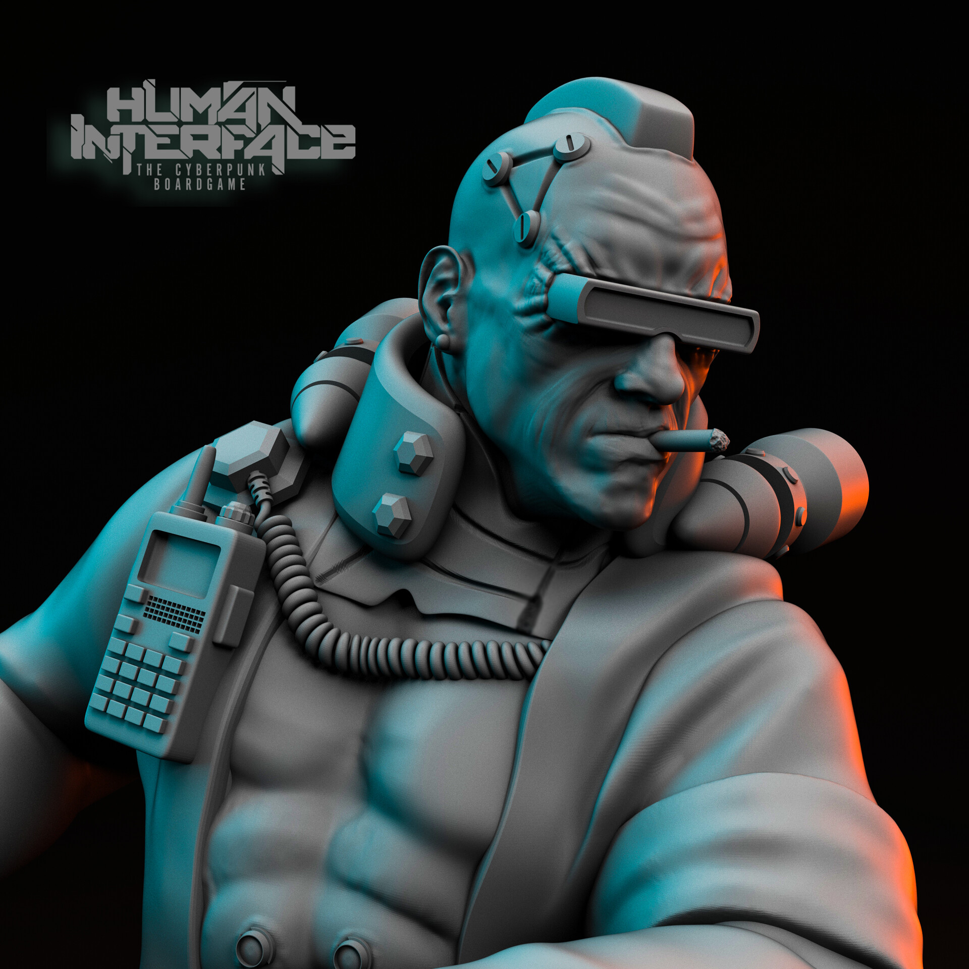 ArtStation - Human Interface Miniature