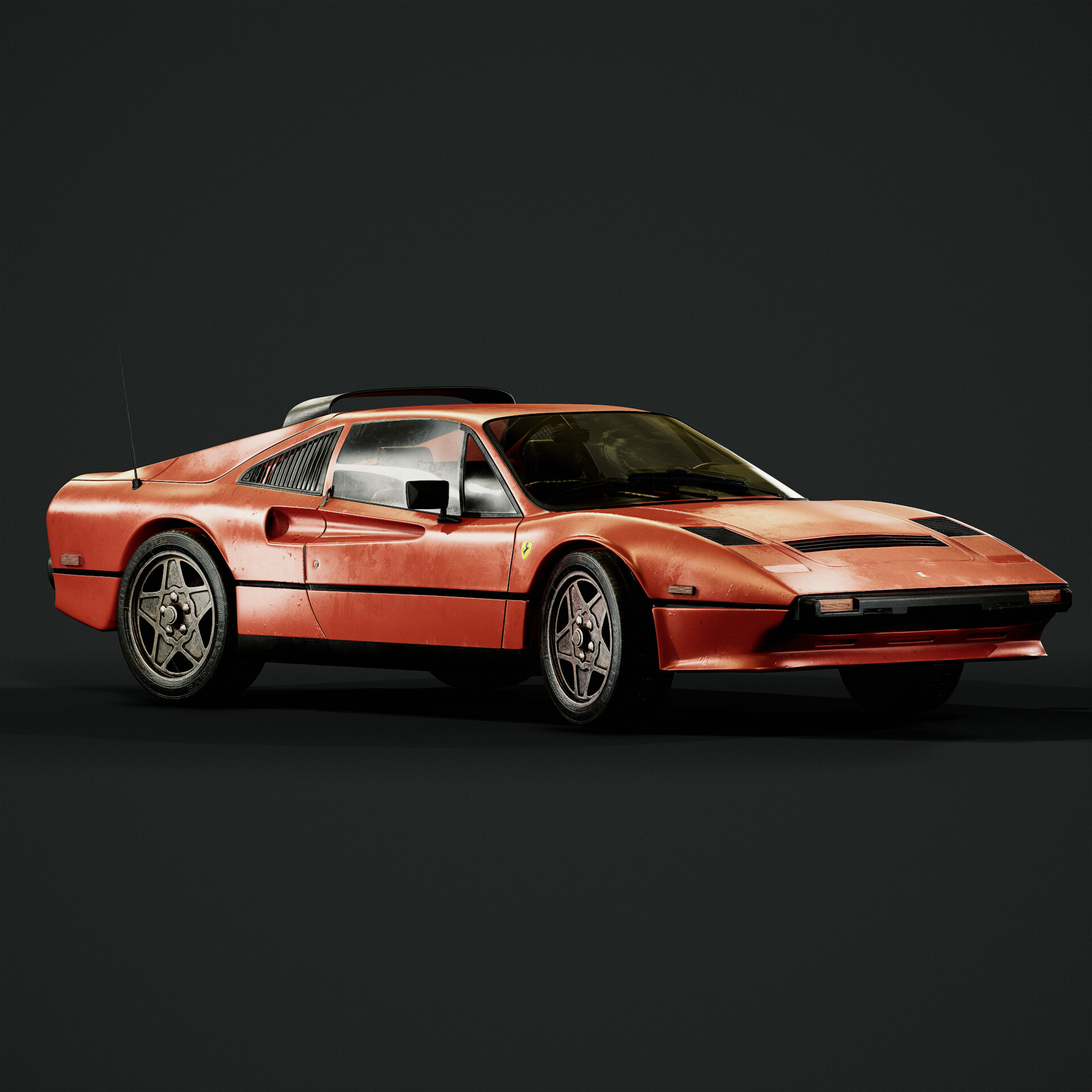 ArtStation - Ferrari 308 GTS 1985