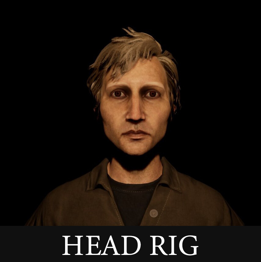 Anna Bulas - Male Head Rig