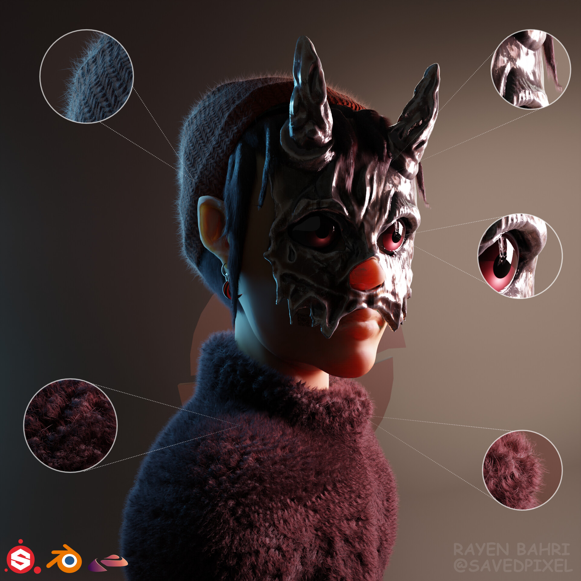 ArtStation - Mysterious Huntress- Evil Mercy - Cael #SP02