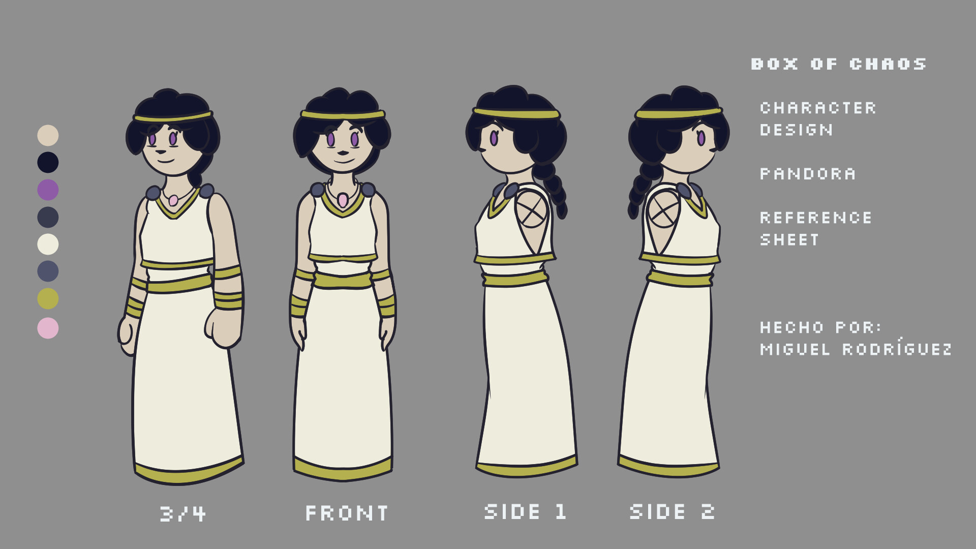 ArtStation - Character Design - Pandora - "Box Of Chaos"