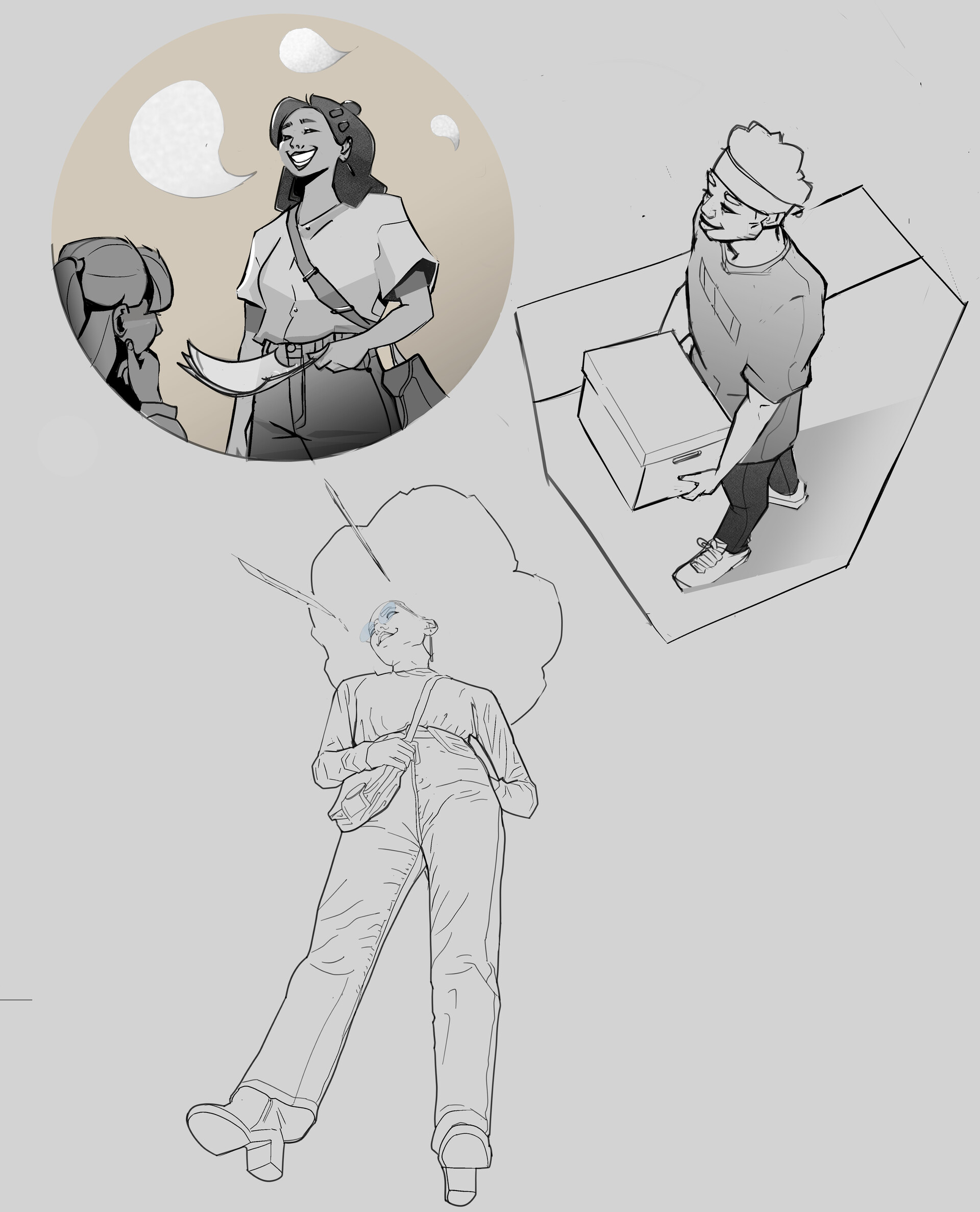 ArtStation - Early phase concepts for clients