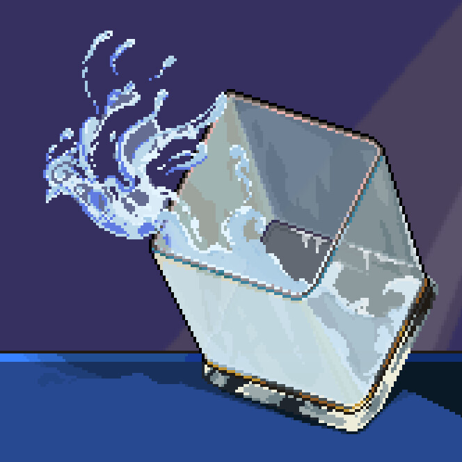 ArtStation - Liquid Theme - Pixel Art
