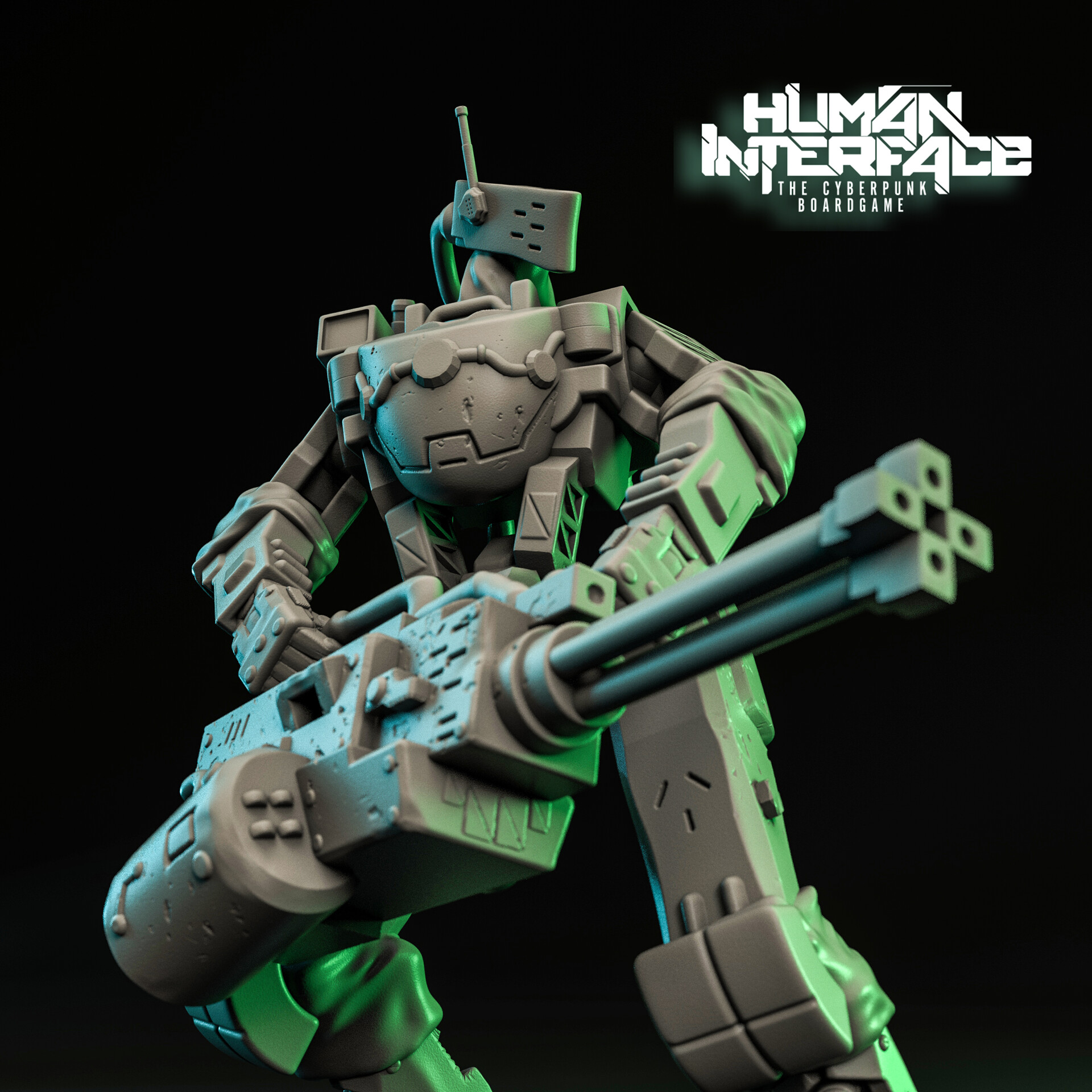 ArtStation - Human Interface Miniature