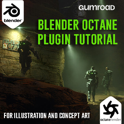 ArtStation - Blender Octane Plugin Tutorial - For illustration and ...