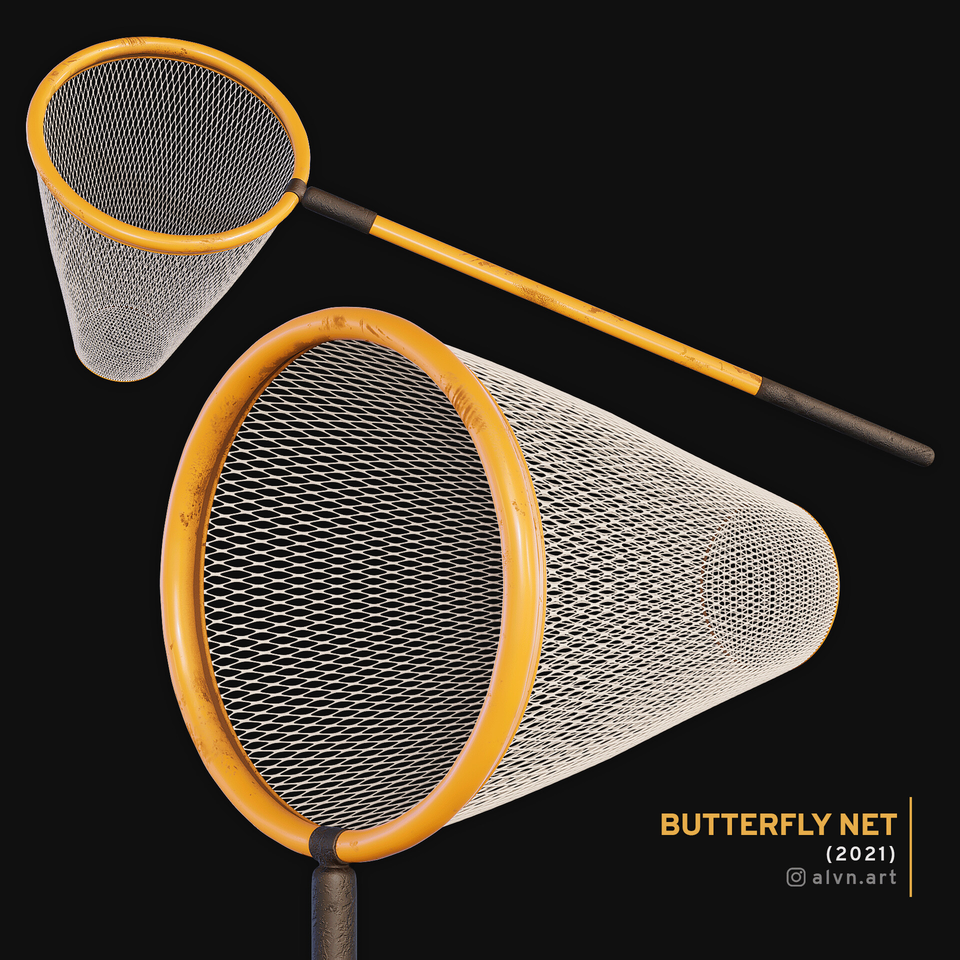 ArtStation - Butterfly Net (2021)