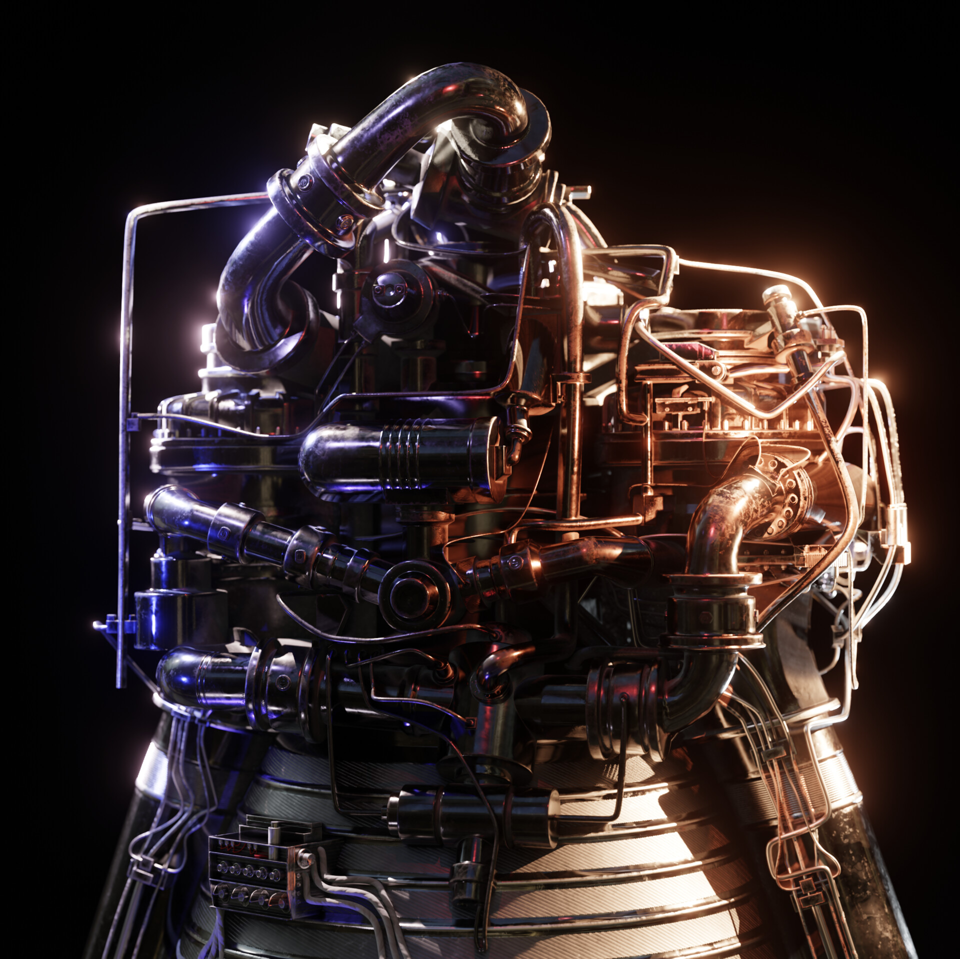 ArtStation - Vulcaine Rocket Engine