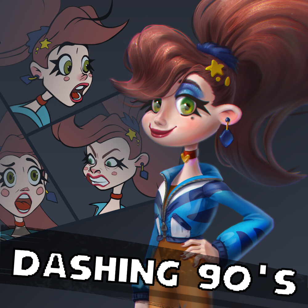 ArtStation - Alice from 90's