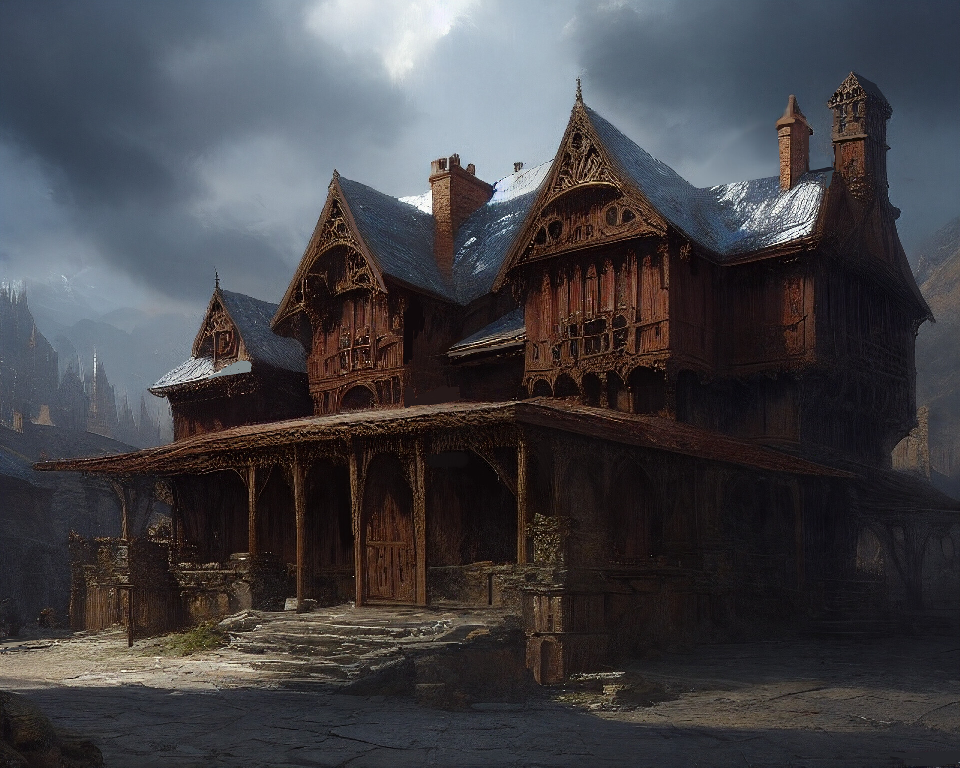 ArtStation - Fantasy Houses 2