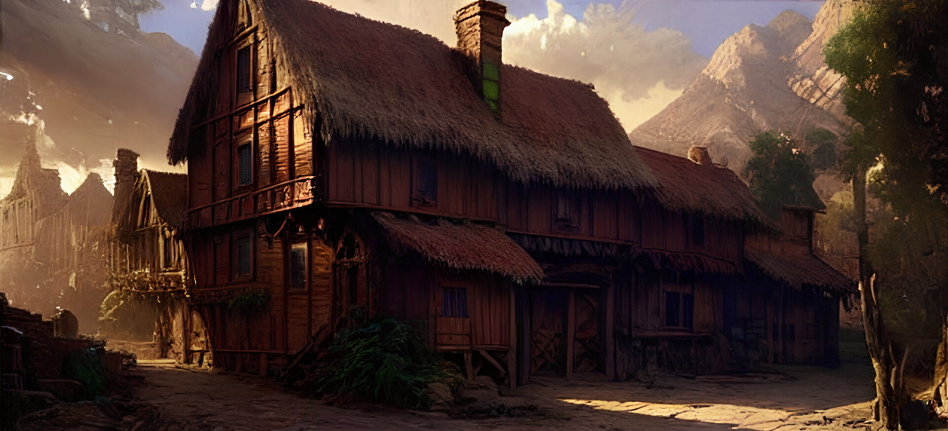 ArtStation - Fantasy Houses 5