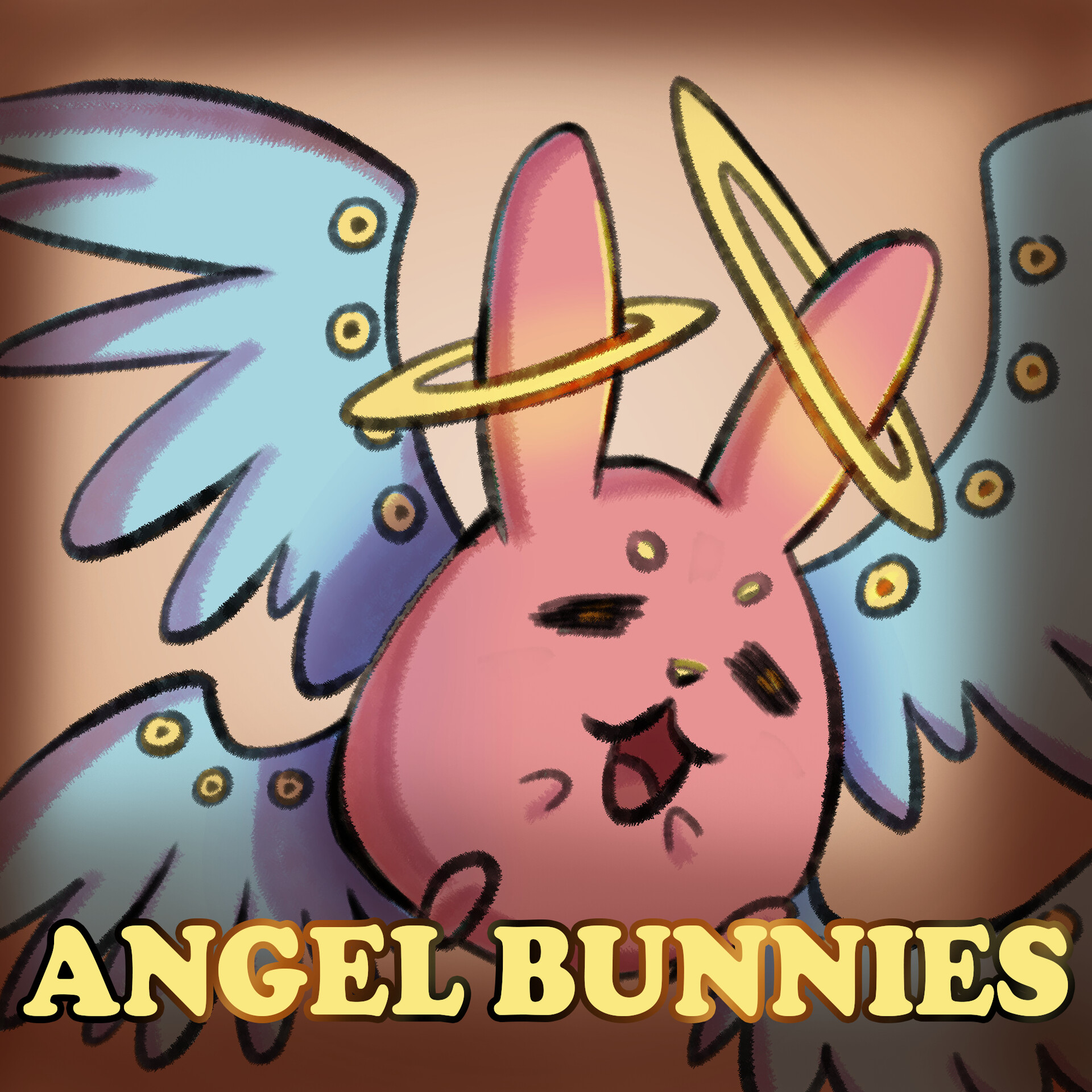 ArtStation - Angel bunnies