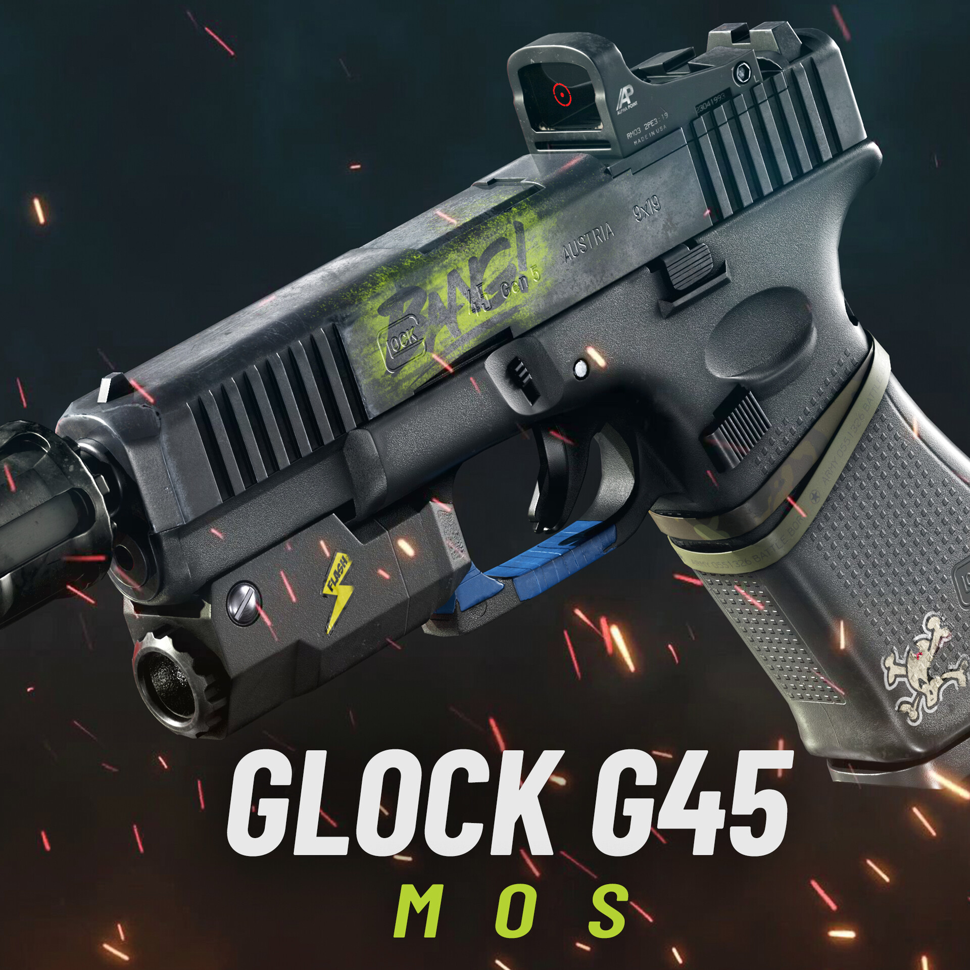 ArtStation - Glock G45 MOS
