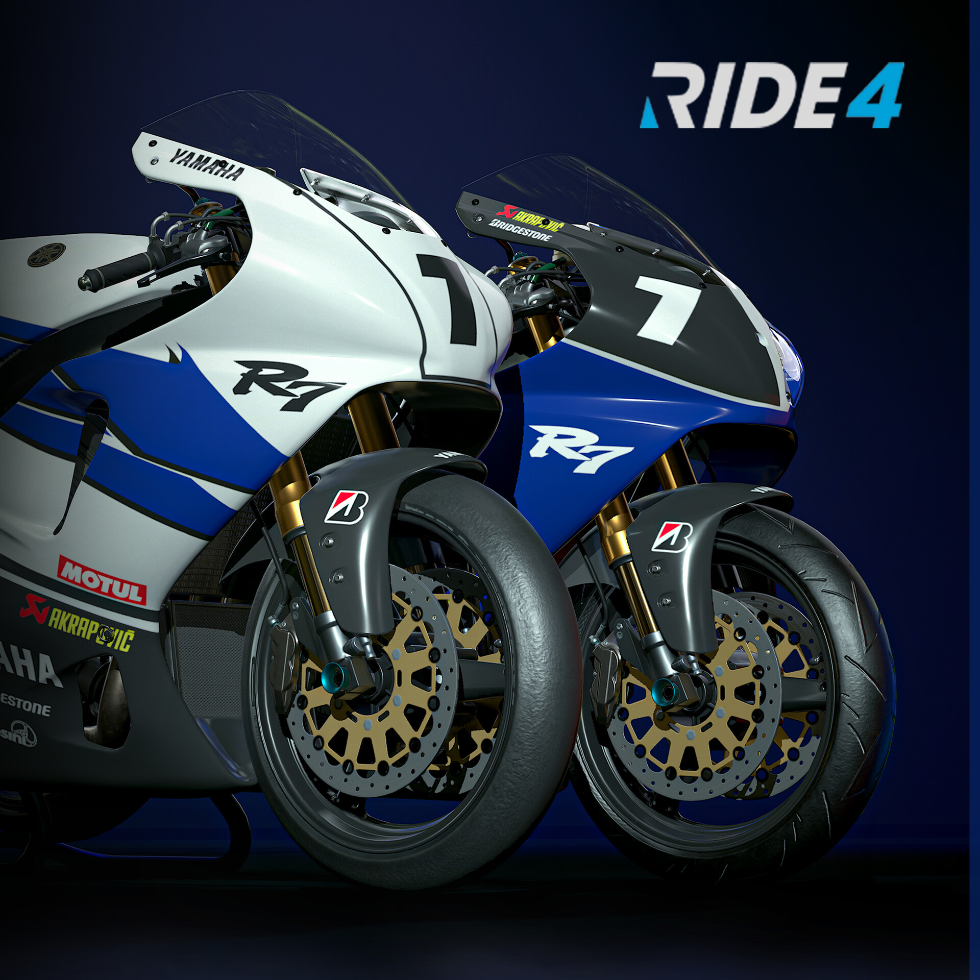 ArtStation - RIDE 4 - YAMAHA YZF-R7 1998 Modified