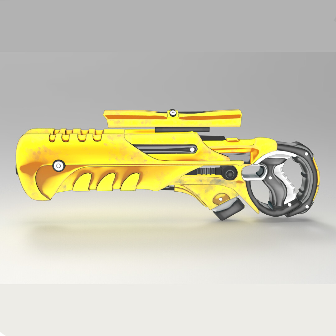 ArtStation - "Hyperion" Gun Model