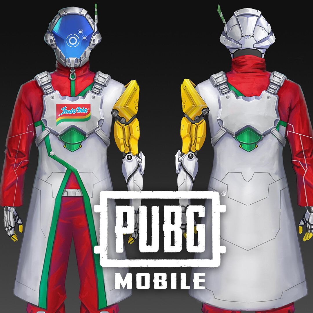 ArtStation - PUBG MOBILE x INDOMIE Warrior Robot Set - Concept Art