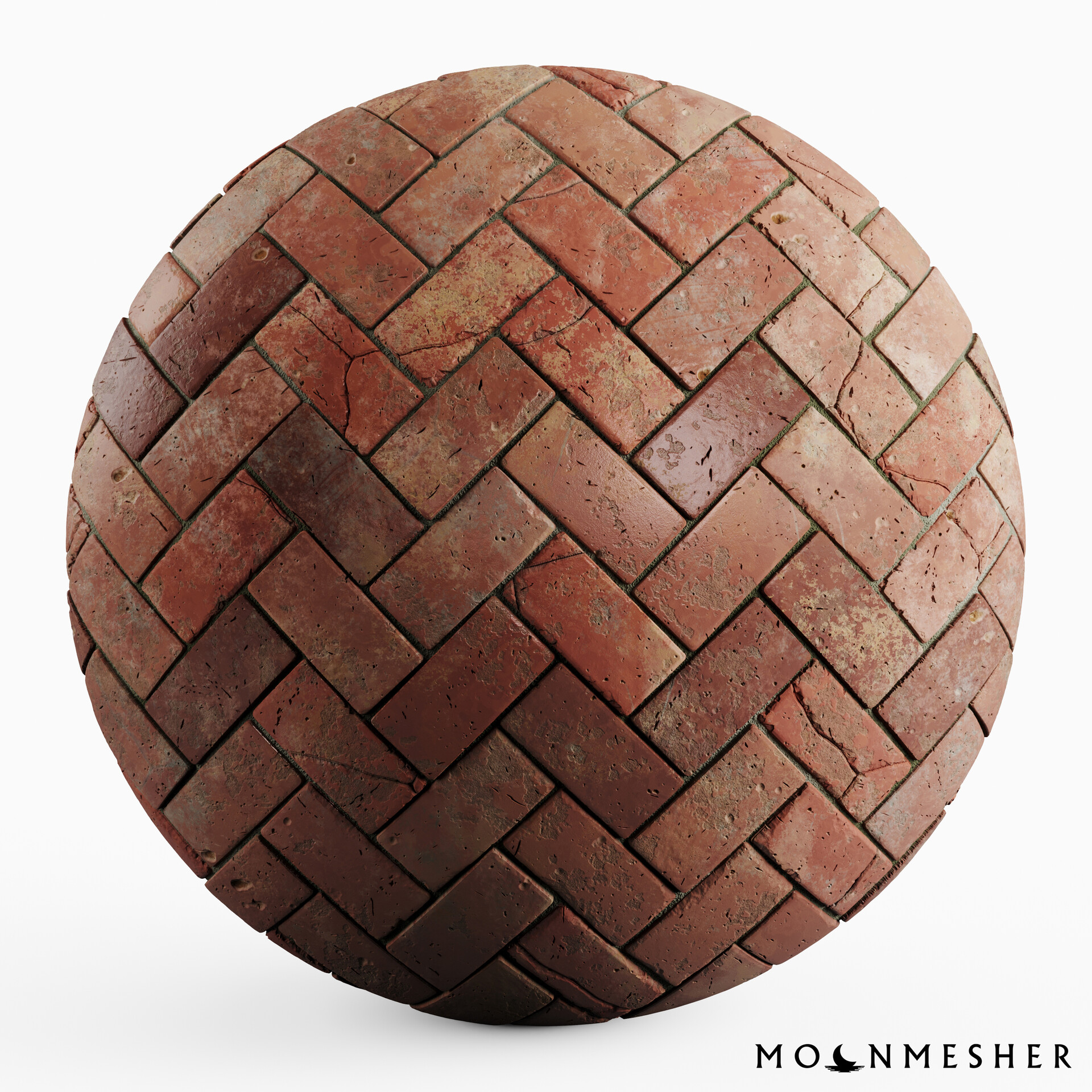 ArtStation - [ PBR TEXTURE ] - Herringbone Bricks
