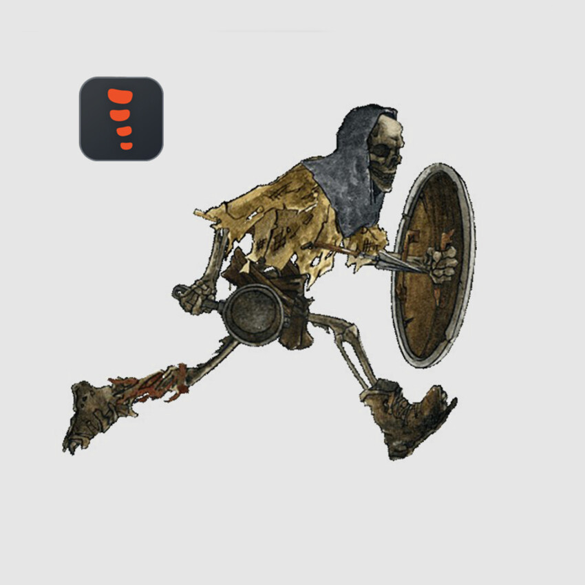 ArtStation - Skeleton running