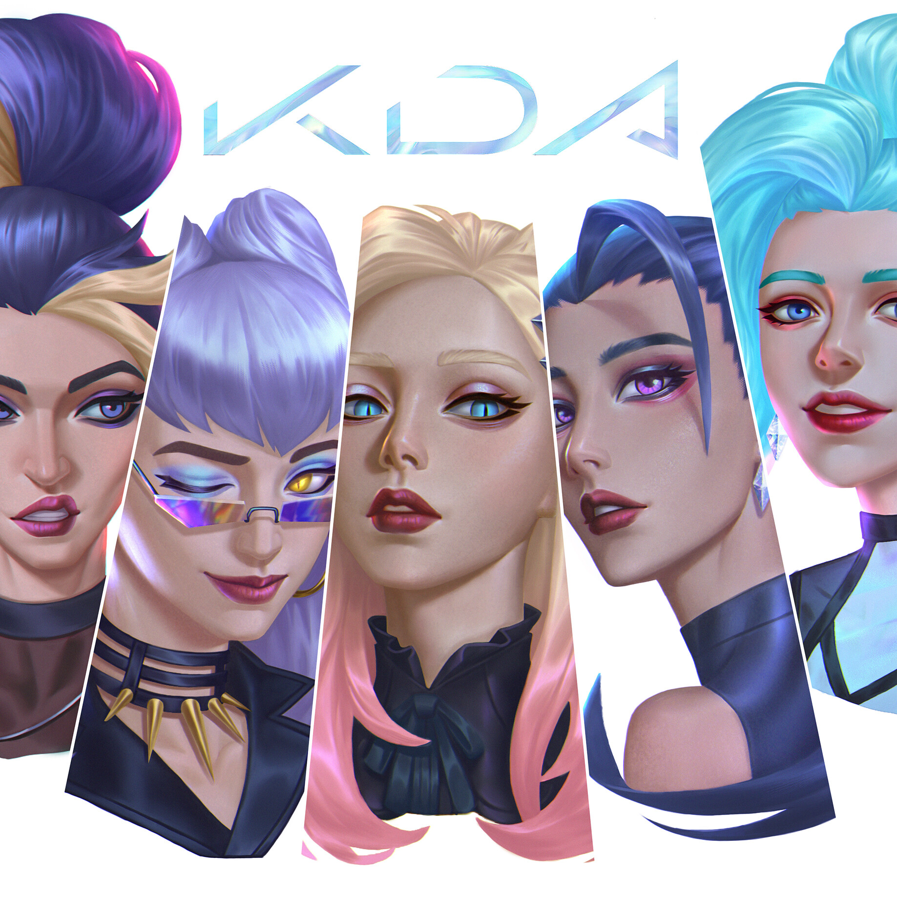 ArtStation - KDA 灵魂莲华