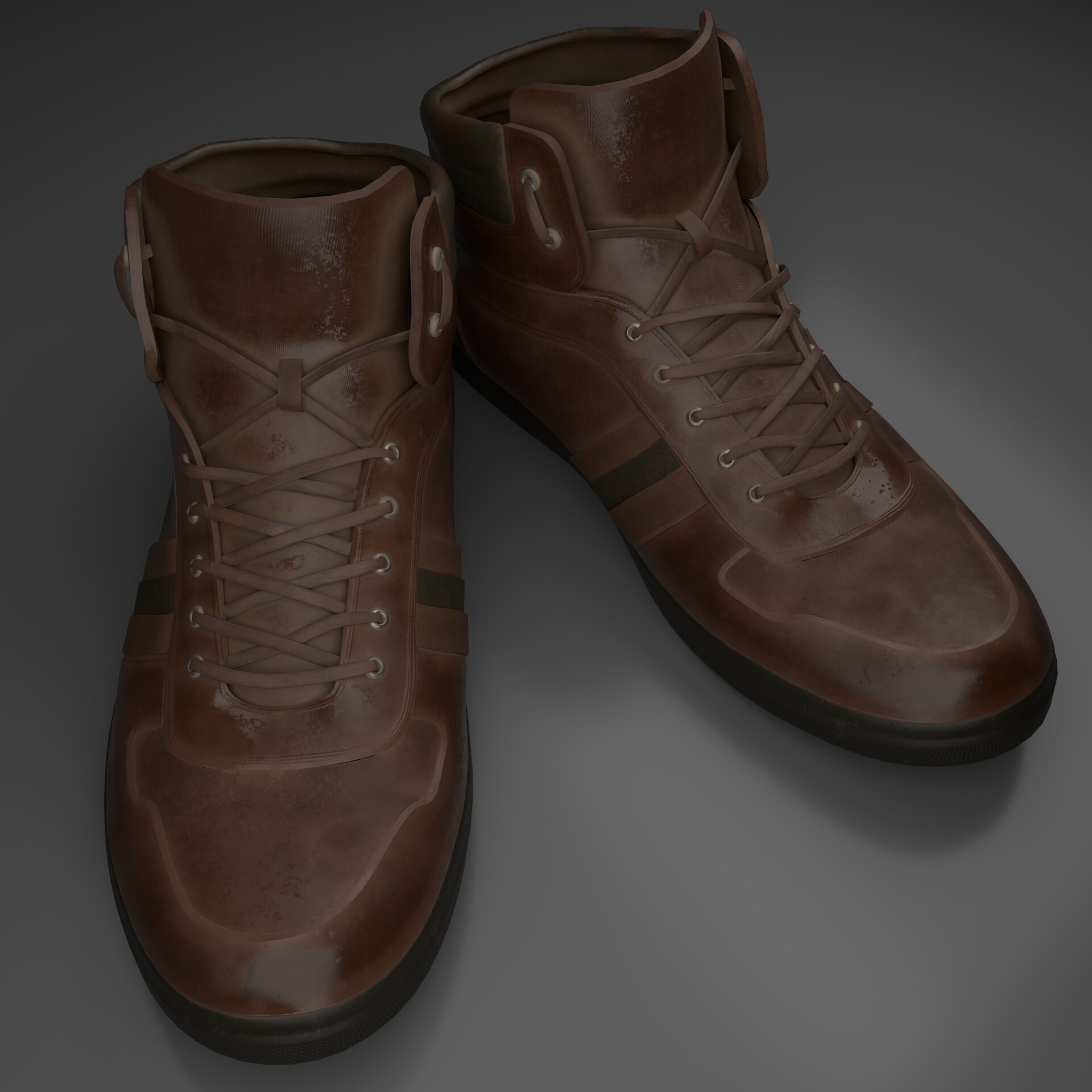 ArtStation - Old Shoe Texturing