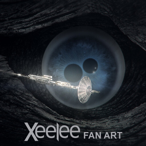 ArtStation - Xeelee Sequence Timelike Infinity The Eye Of The Spline 1