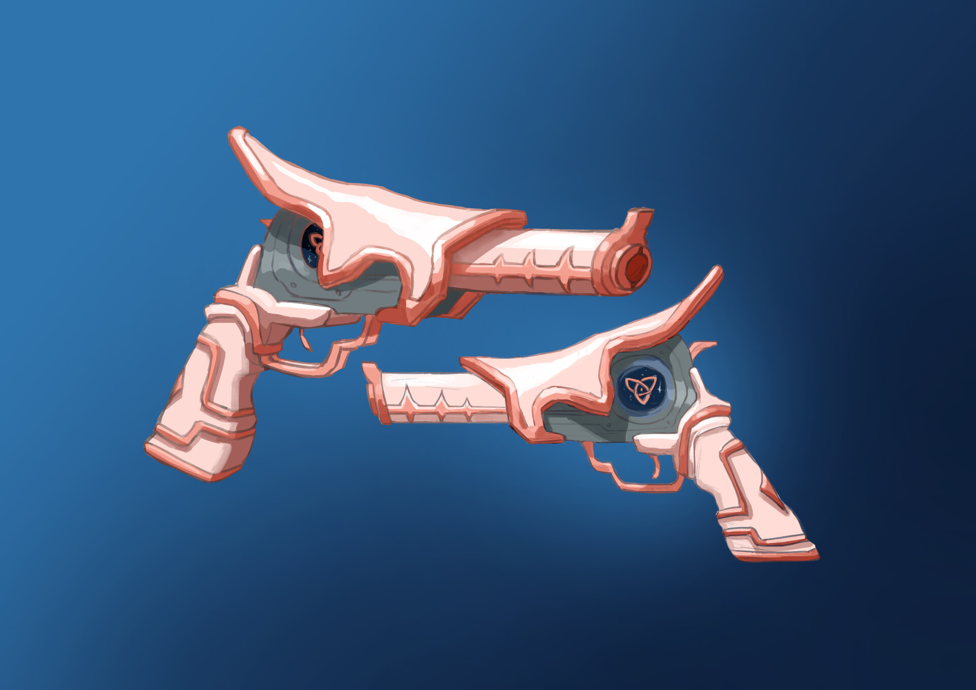 ArtStation - Fantastical Pistol Design