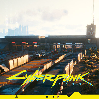 ArtStation - Border - Cyberpunk 2077