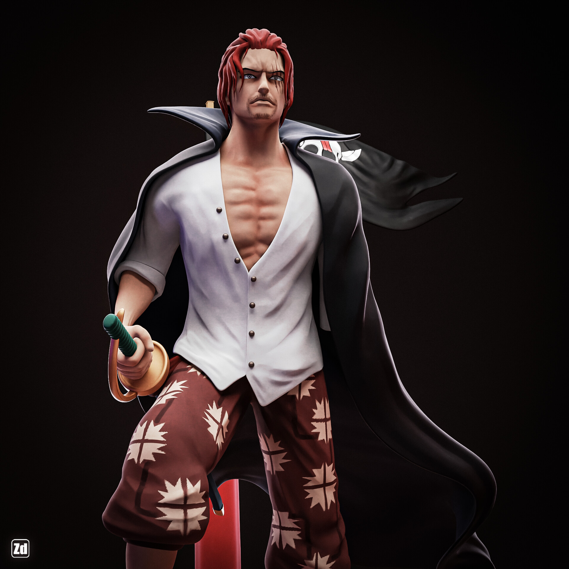 ArtStation - Shanks - One Piece