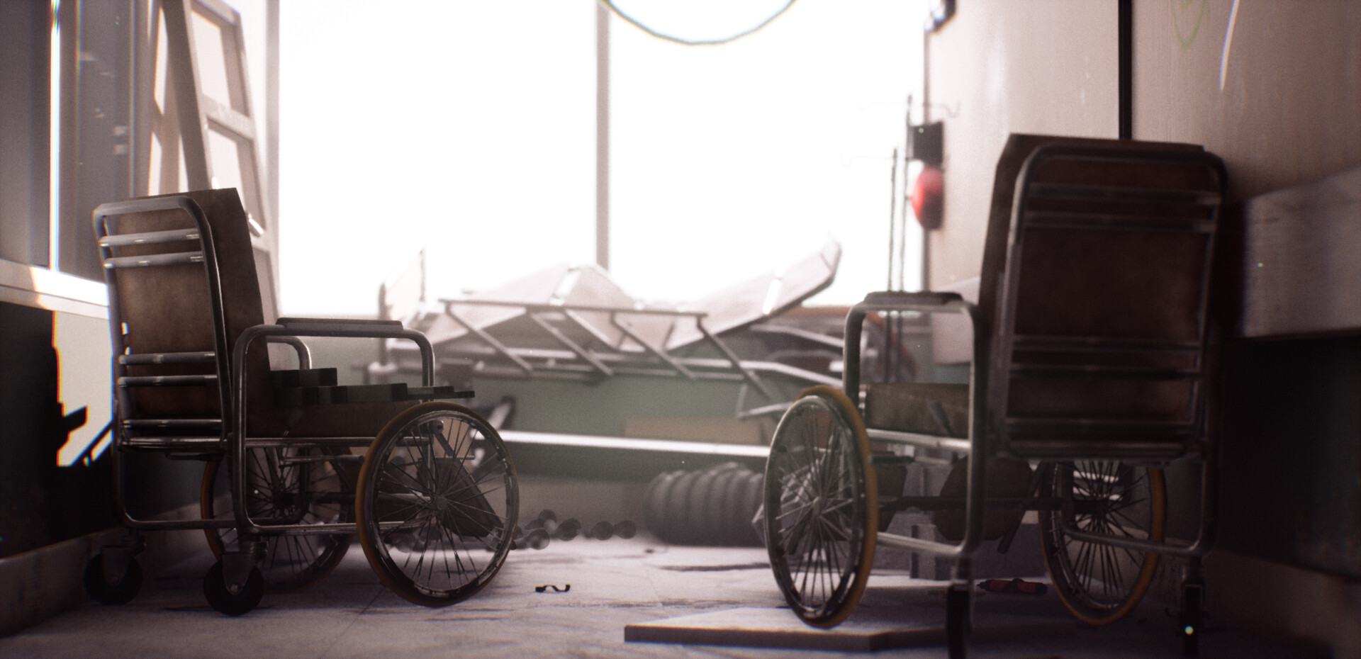 ArtStation - Lab Hospital Scene - UE4