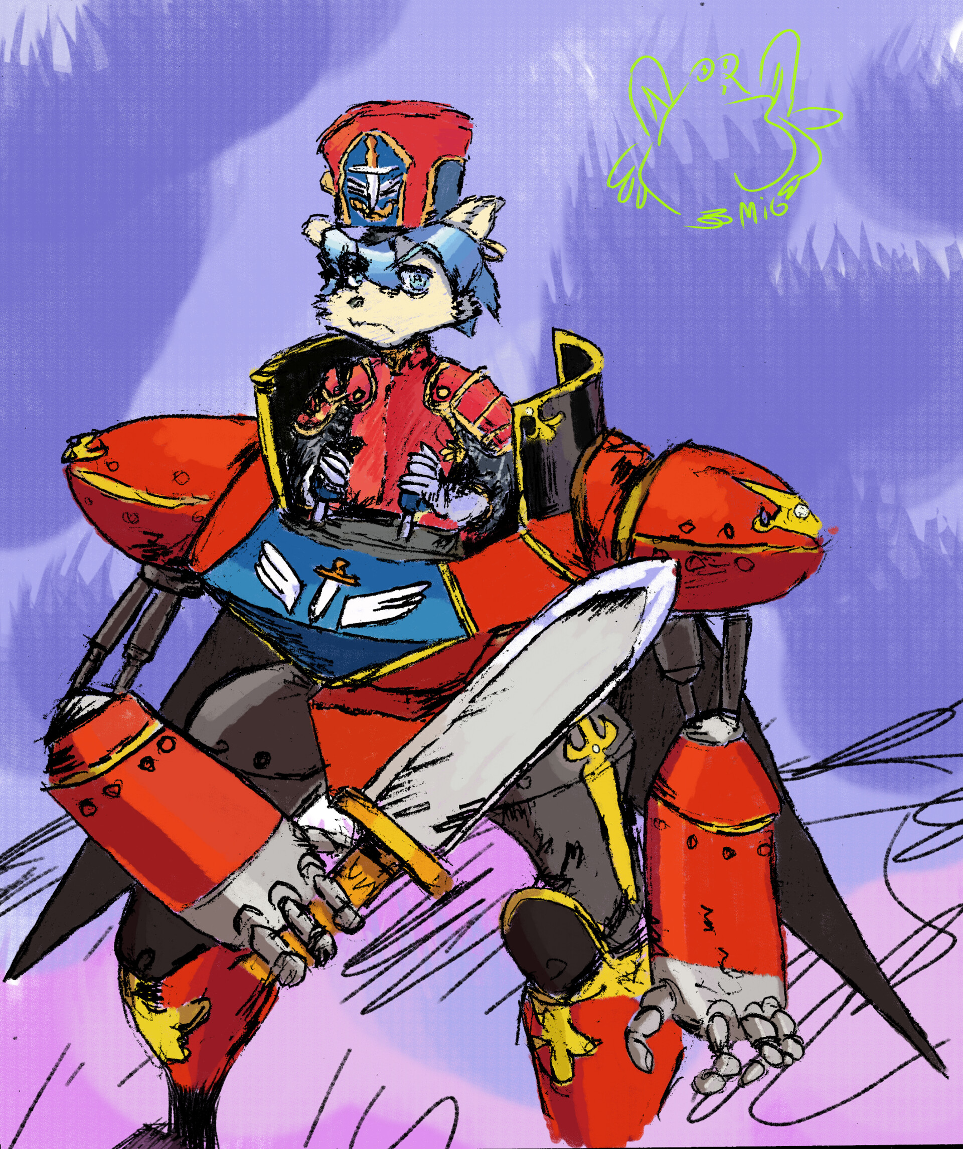 ArtStation - Cyan Garland (Tail Concerto)