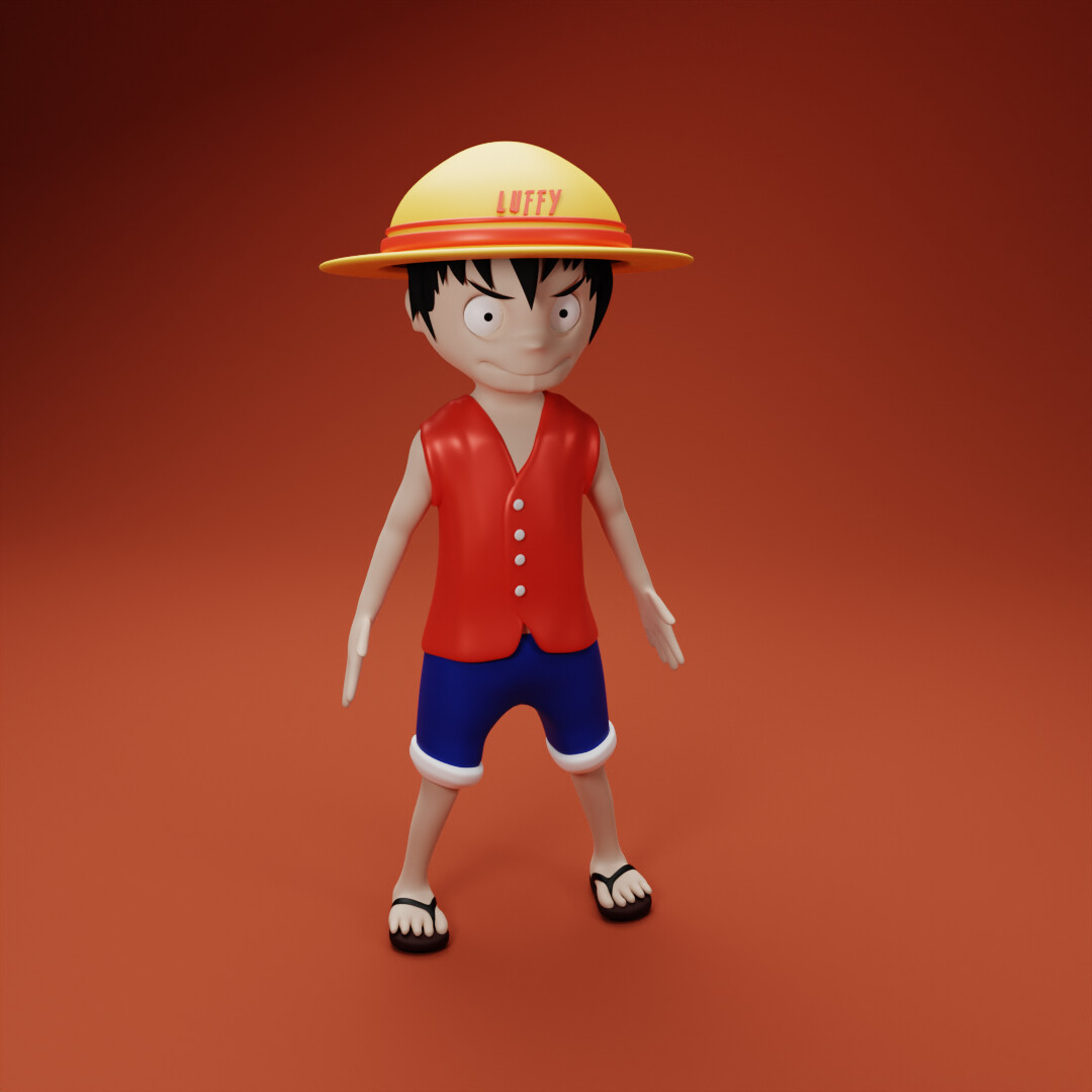 ArtStation - Luffy Character