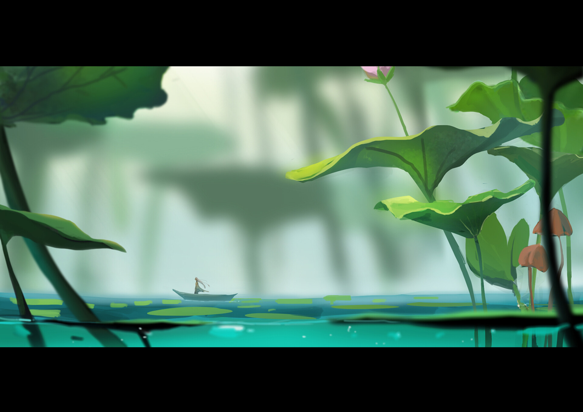 ArtStation - Lian River and the Spirit