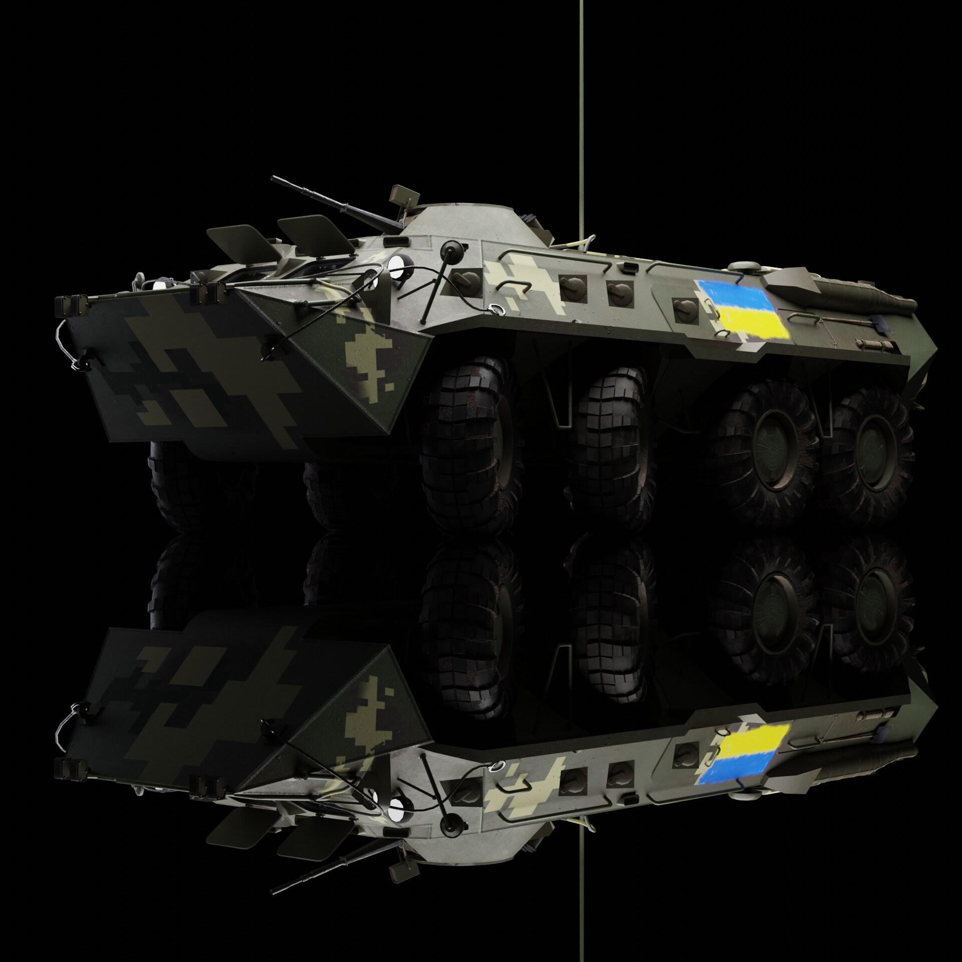 ArtStation - BTR-80
