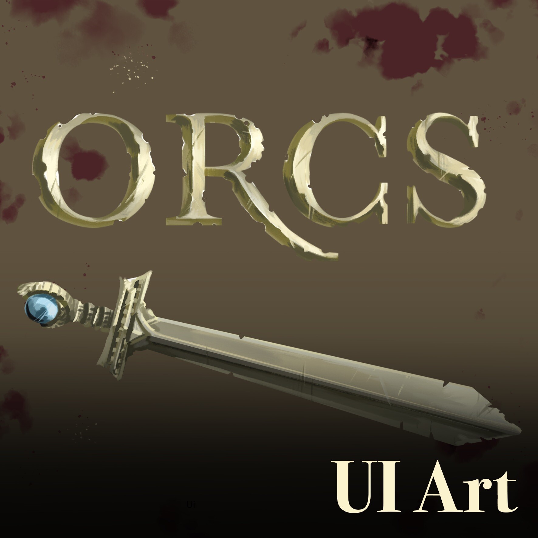 ArtStation - Orcs - UI Art